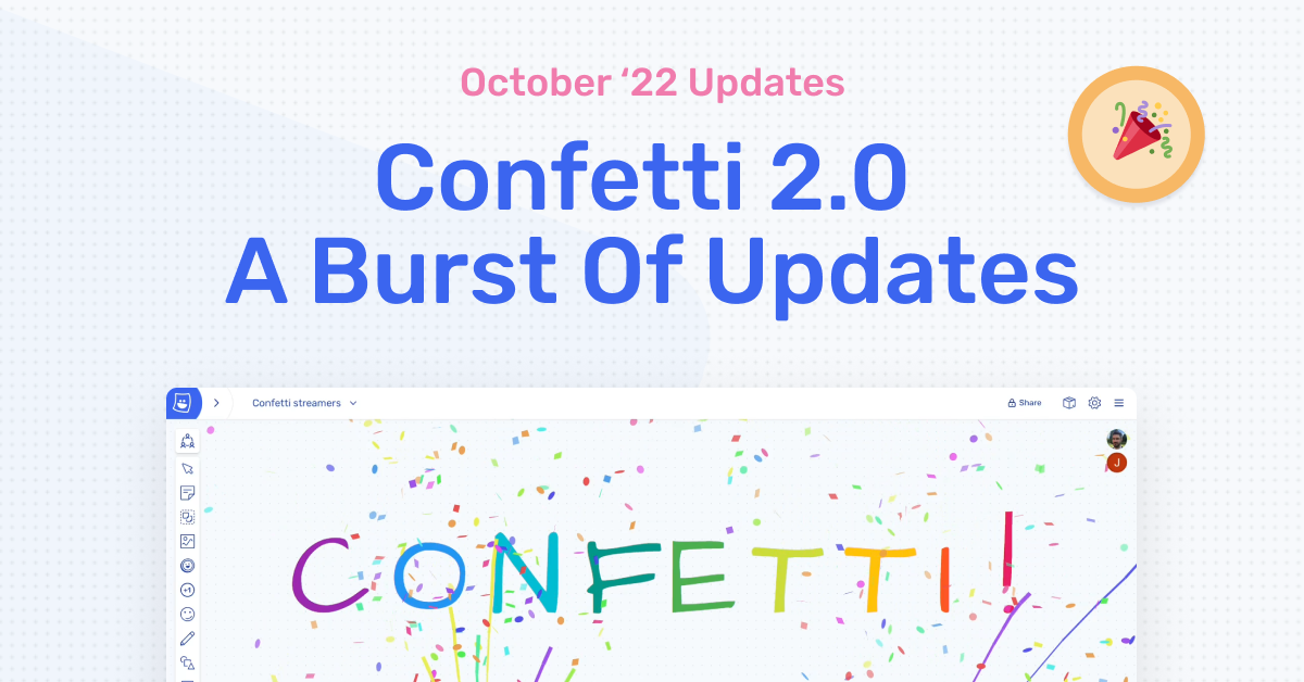 New In Oct 2022: Improved Confetti, Profiles, Template Library & More ...